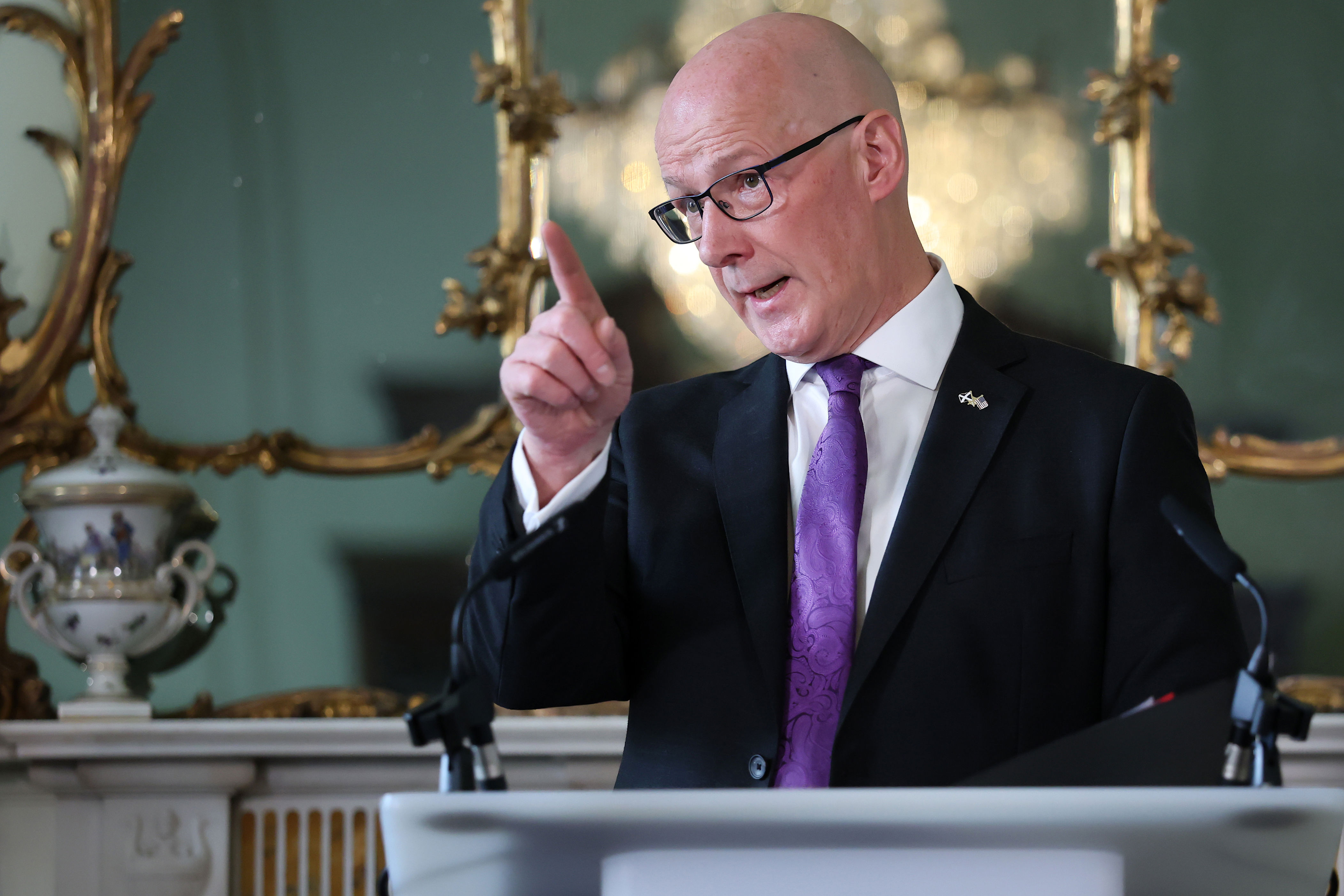 Douglas Alexander accuses John Swinney of 'playing politics' over ...