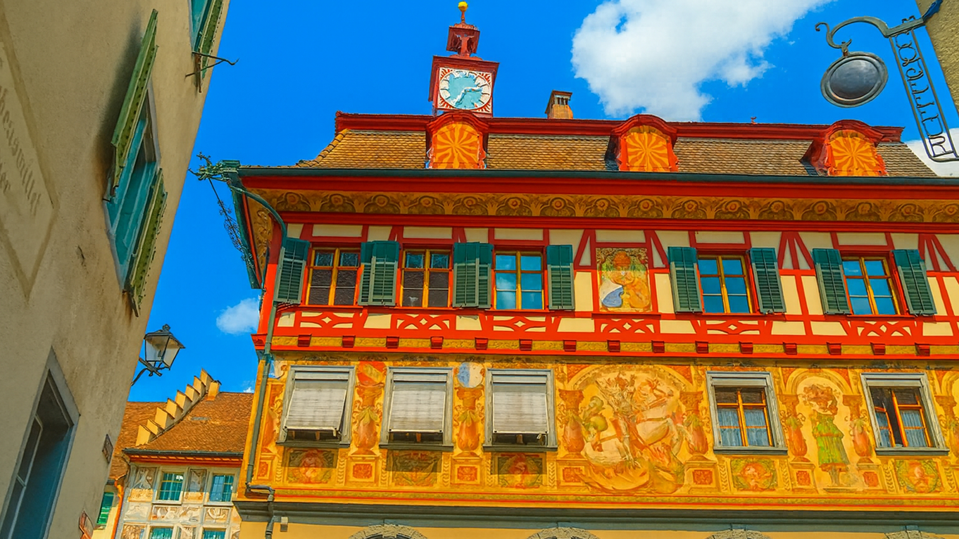 Explore Stein am Rhein – A Fairy-Tale Swiss Town in Europe (4K)