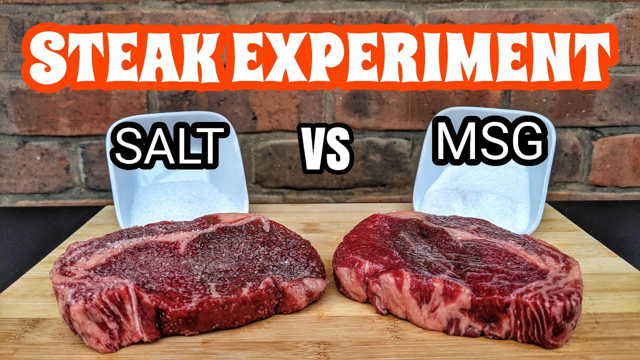 Salt vs MSG Steak Experiment - Which One Wins on Flavor