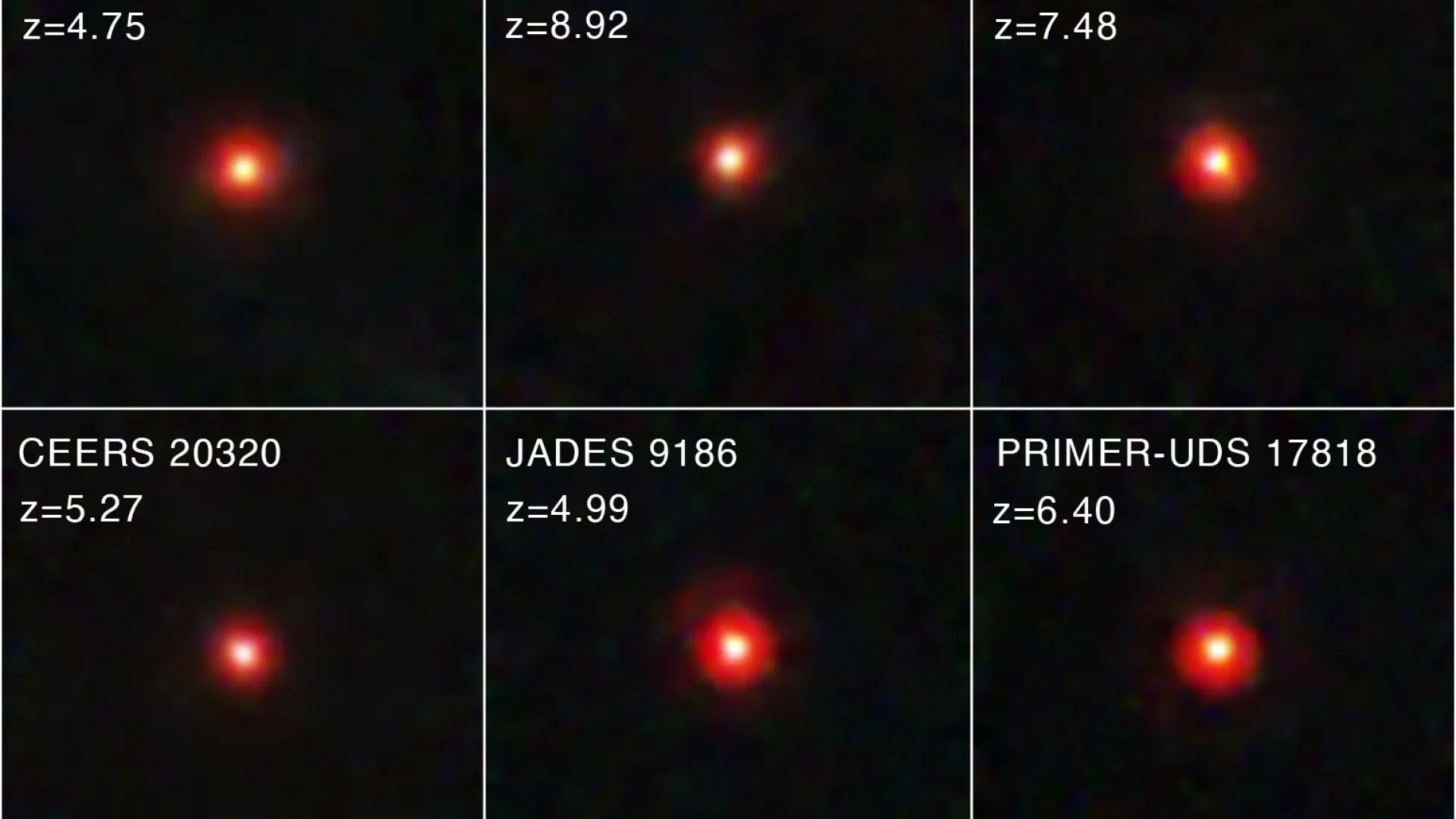 Revelan qué son los misteriosos puntos rojos que captó el James Webb en ...