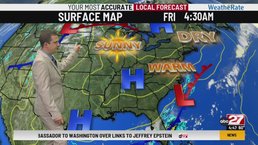 Sunny, dry, and boring weather continues through the weekend with a ...