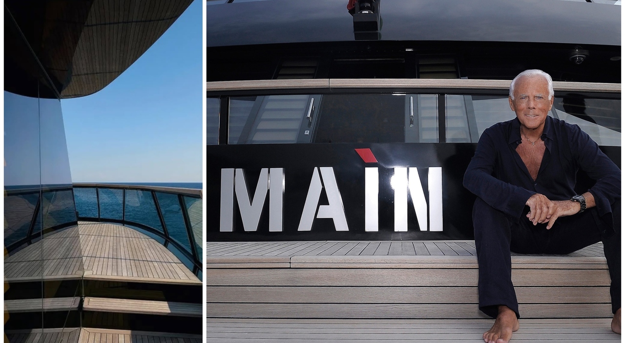 Eredità Giorgio Armani, il super yacht "Main" lasciato a sorella e ...