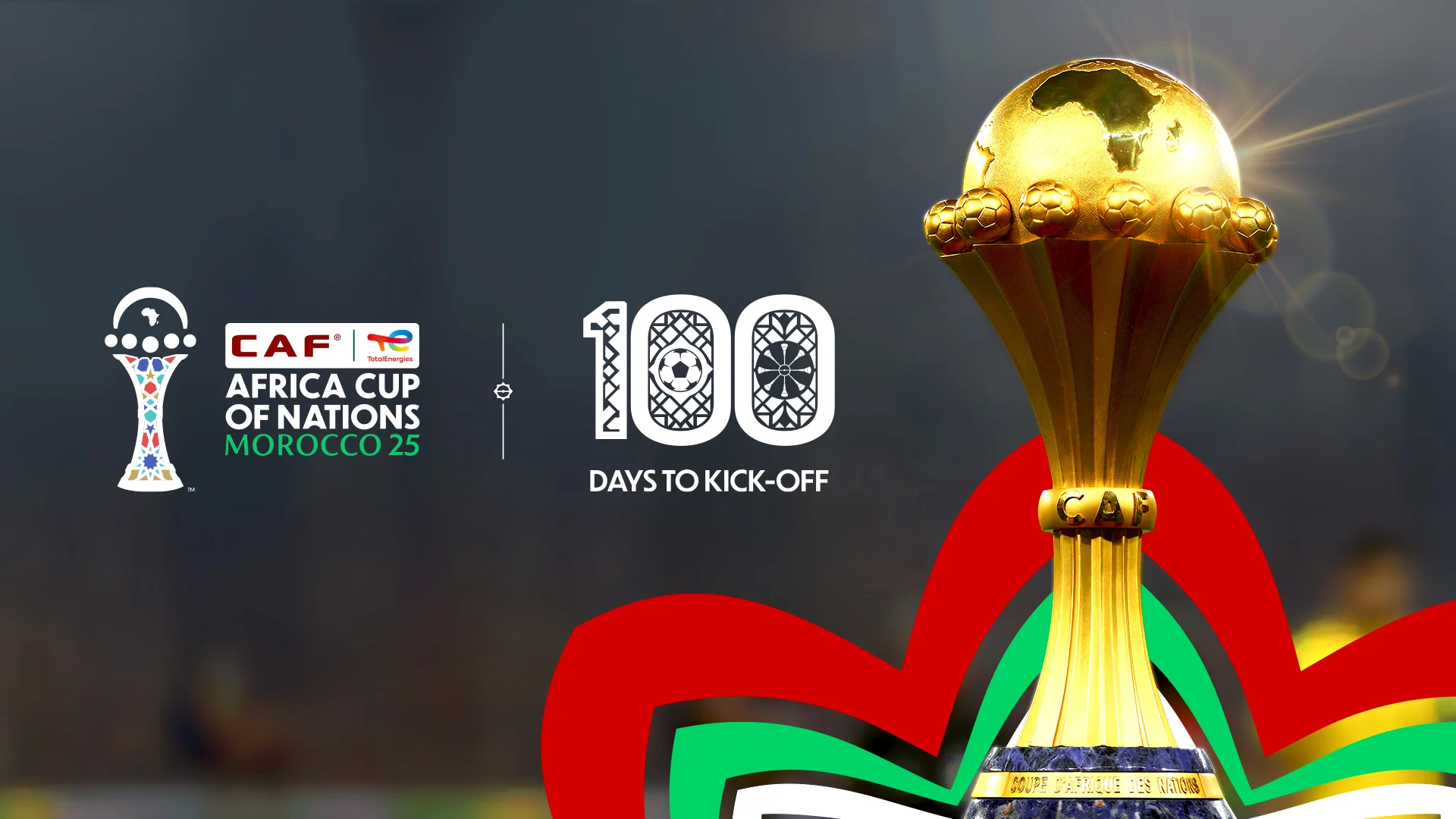 CAF launches 100-day countdown to AFCON Morocco 2025
