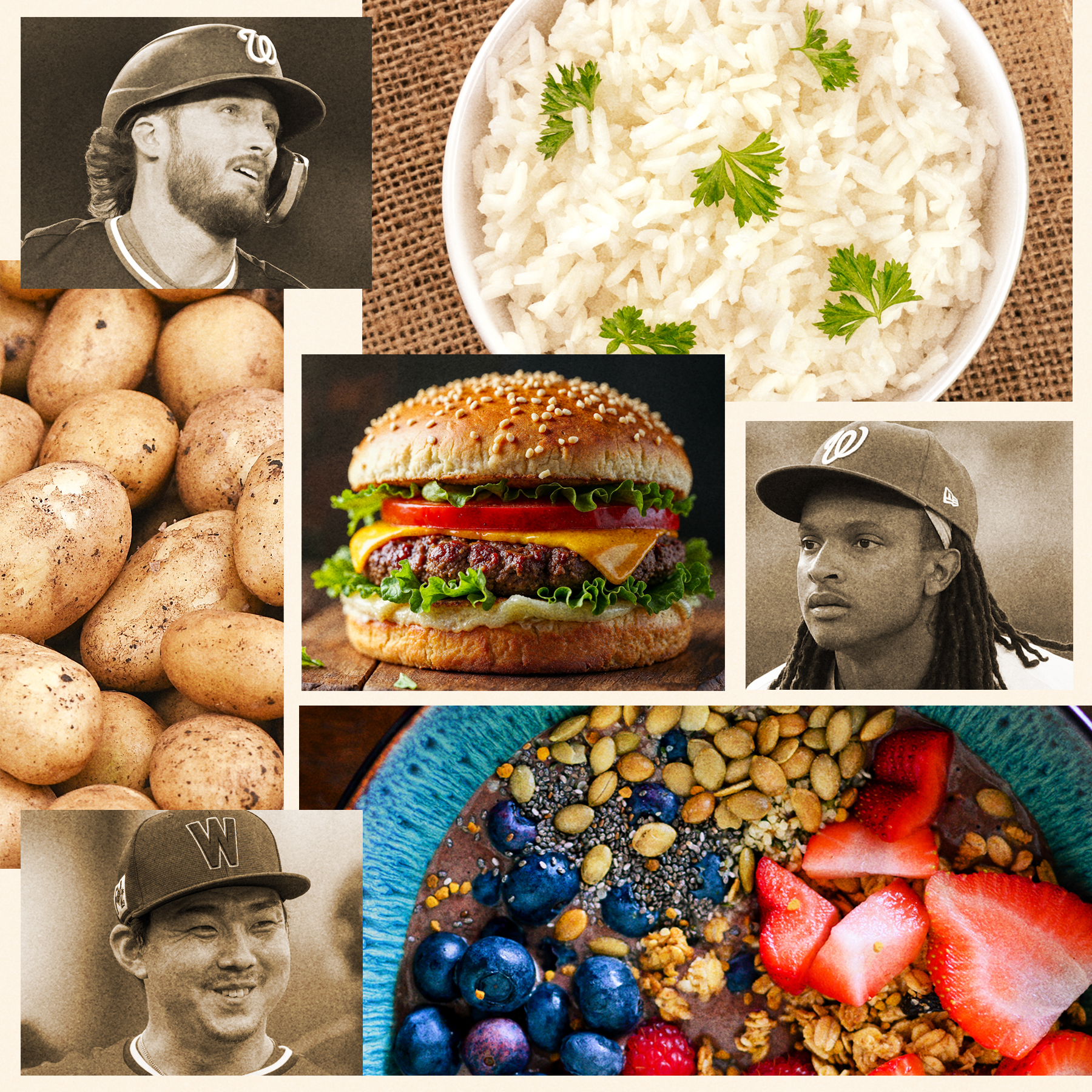How much does an MLB player eat? A lot. Like a lot, a lot.