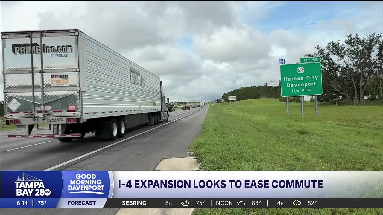 Drivers are hopeful traffic will improve with Moving I-4 Forward Program