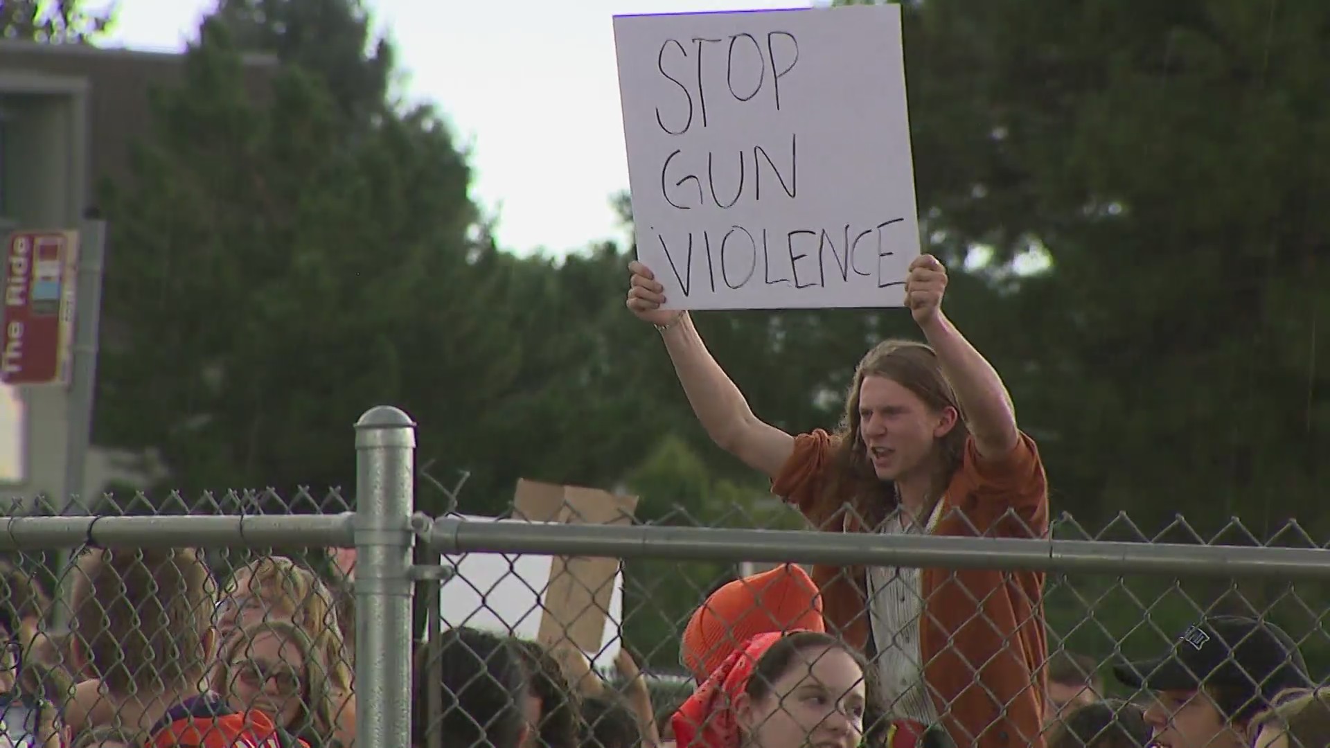 Students, staff at Arvada West High School walk out of class to protest ...