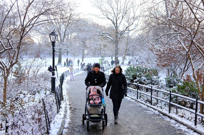 Exact time snow will fall in NYC as map reveals unusual winter 2025-26 ...