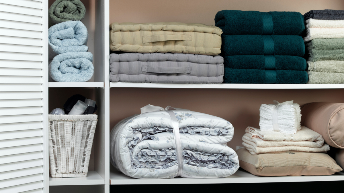 Your Linen Closet Is Making Your Sheets and Towels Smell Musty. Here’s ...