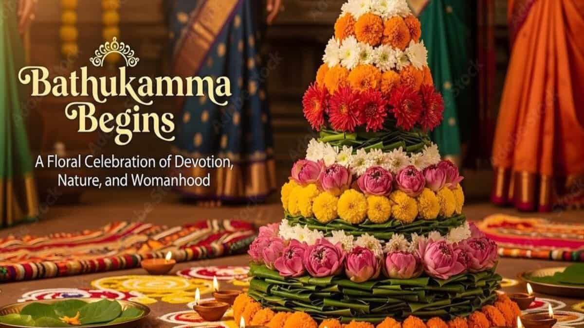 Bathukamma 2025: How Hyderabad celebrates this floral tradition