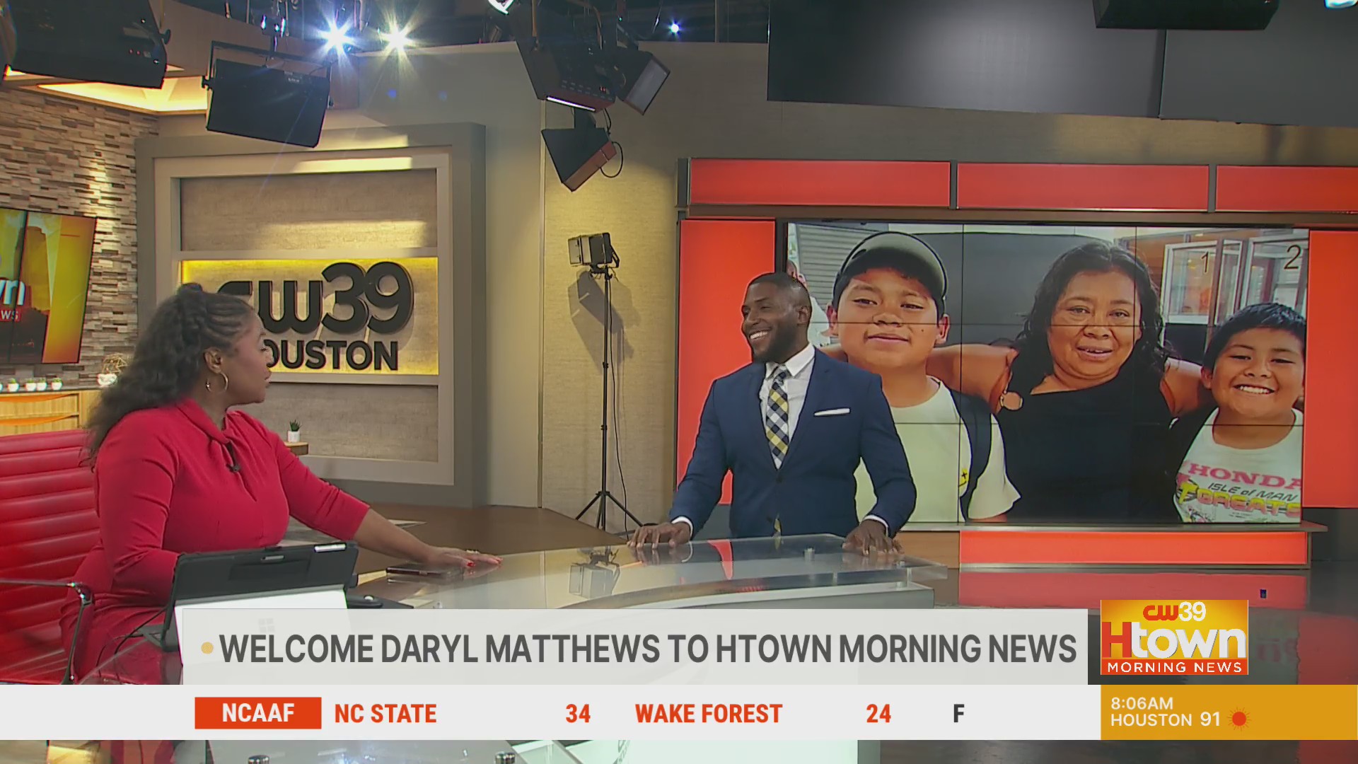 Welcome reporter Daryl Matthews to Htown Morning News