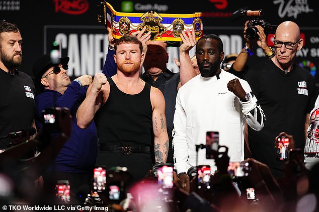 Canelo Alvarez handed over £100MILLION payday to face Terence Crawford