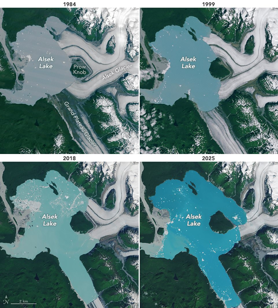 NASA satellite images reveal new island formed in Alaska