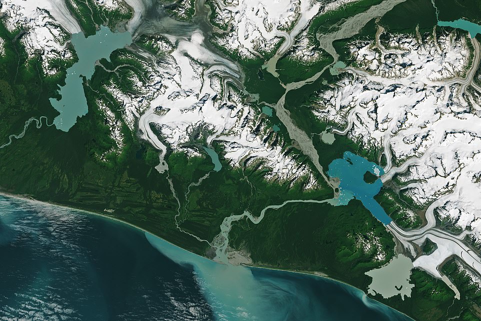 NASA satellite images reveal new island formed in Alaska