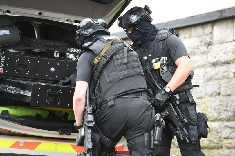People forced to lock doors as masked men on bikes with blade attempt ...