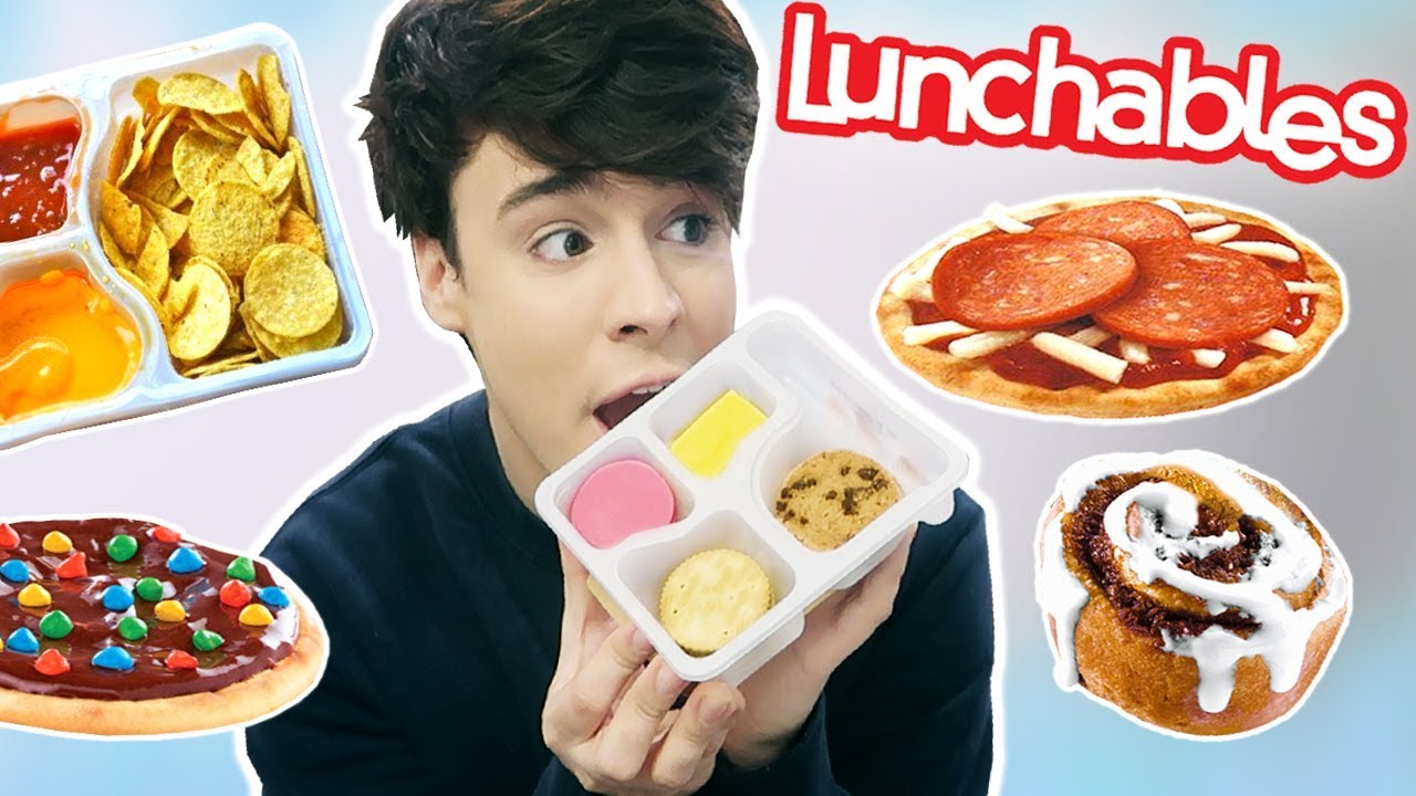 Eating only packaged Lunchables snack trays for 24 hours straight