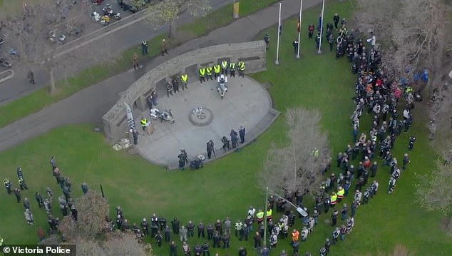 Slain police officers honoured as manhunt for alleged cop killer Dezi ...