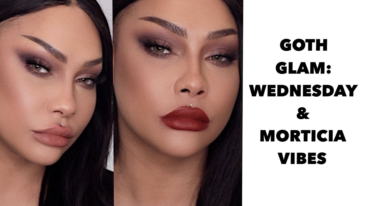 GOTH GLAM: WEDNESDAY & MORTICIA ADDAMS VIBBE | SONJDRADELUXE
