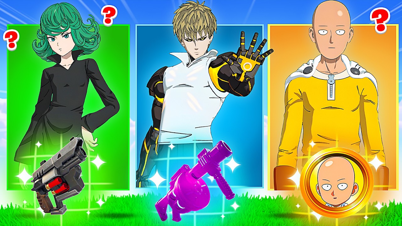 Fortnite: battling One Punch Man like never before!