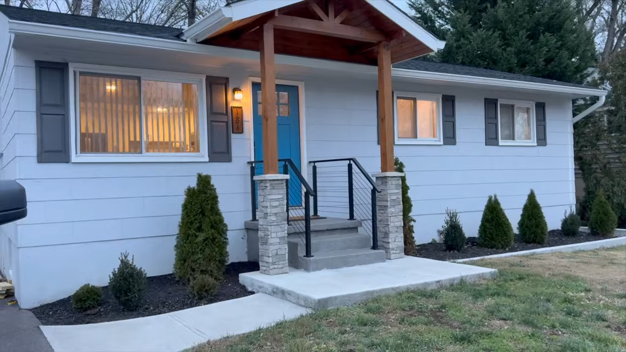 How this man remodeled a house by himself