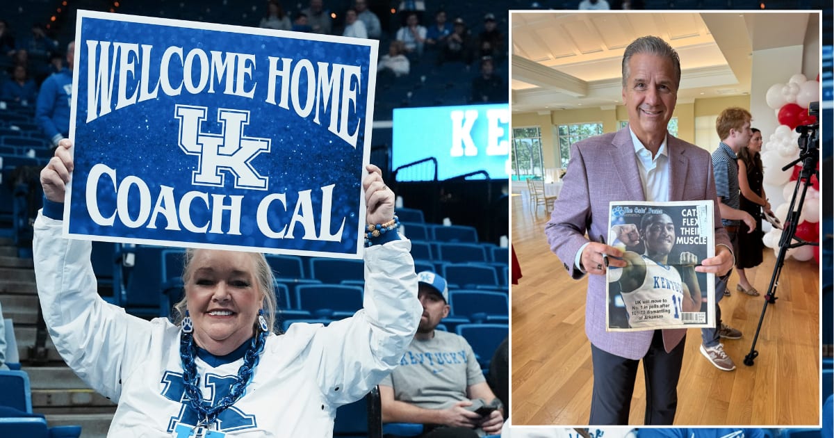 John Calipari proves once again he will always be one of us — no matter where he’s coaching