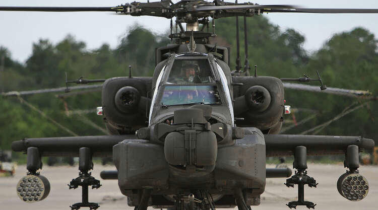 U.S. Army Reserve unit stationed at Conroe airport moving toward ...