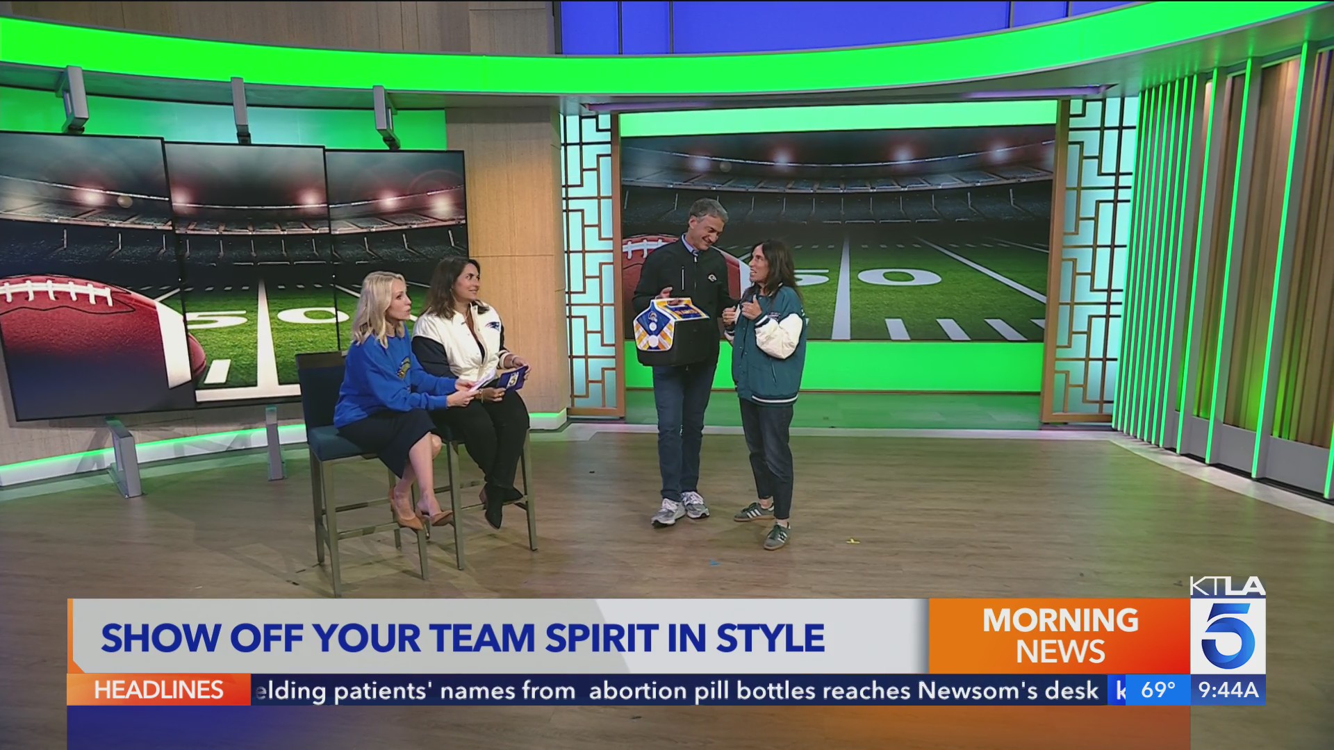 Show off your NFL team spirit in style