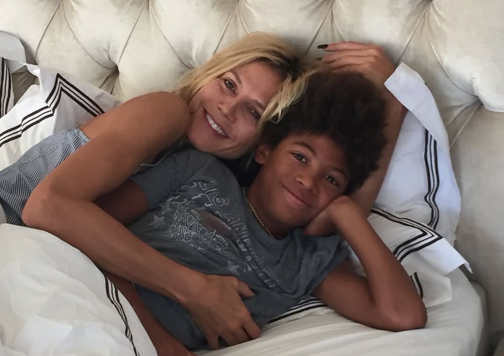 Heidi Klum and Seal's four beautiful children star in never-before-seen ...