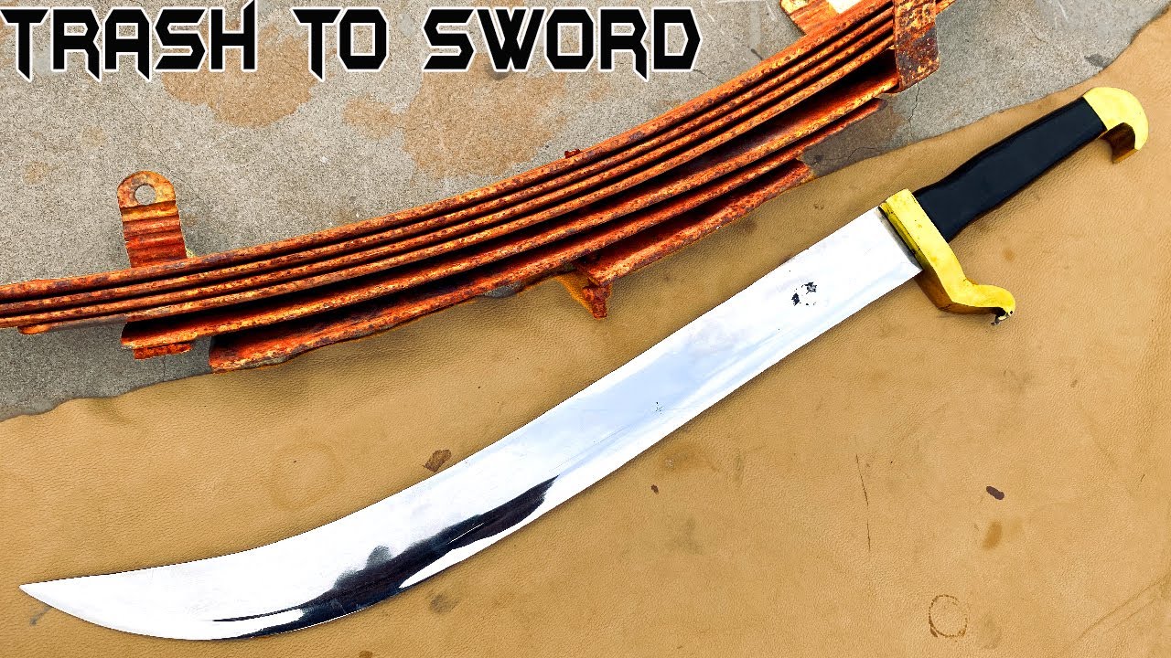 I made a sword out of trash! 🗡️