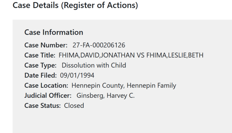 El ex marido de Leslie Fhima David es un conocido Minneapolis Chef