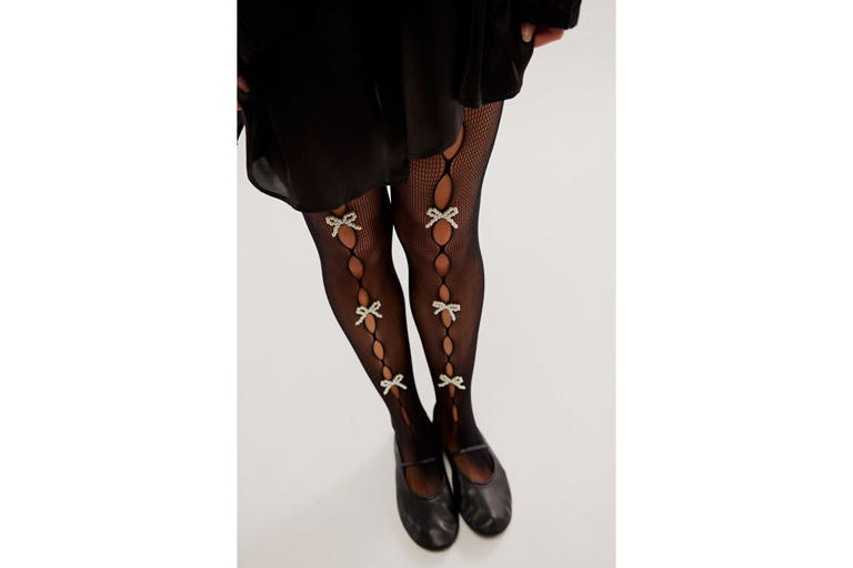 Best patterned tights to elevate your winter style