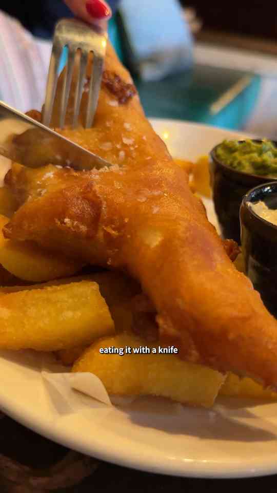 How do you eat your fish & chips?