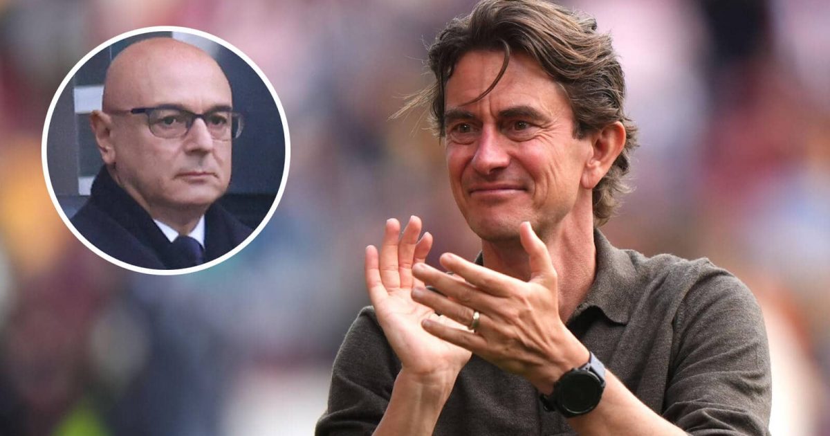 Thomas Frank ‘confident’ Tottenham will rectify Daniel Levy blunder and ...