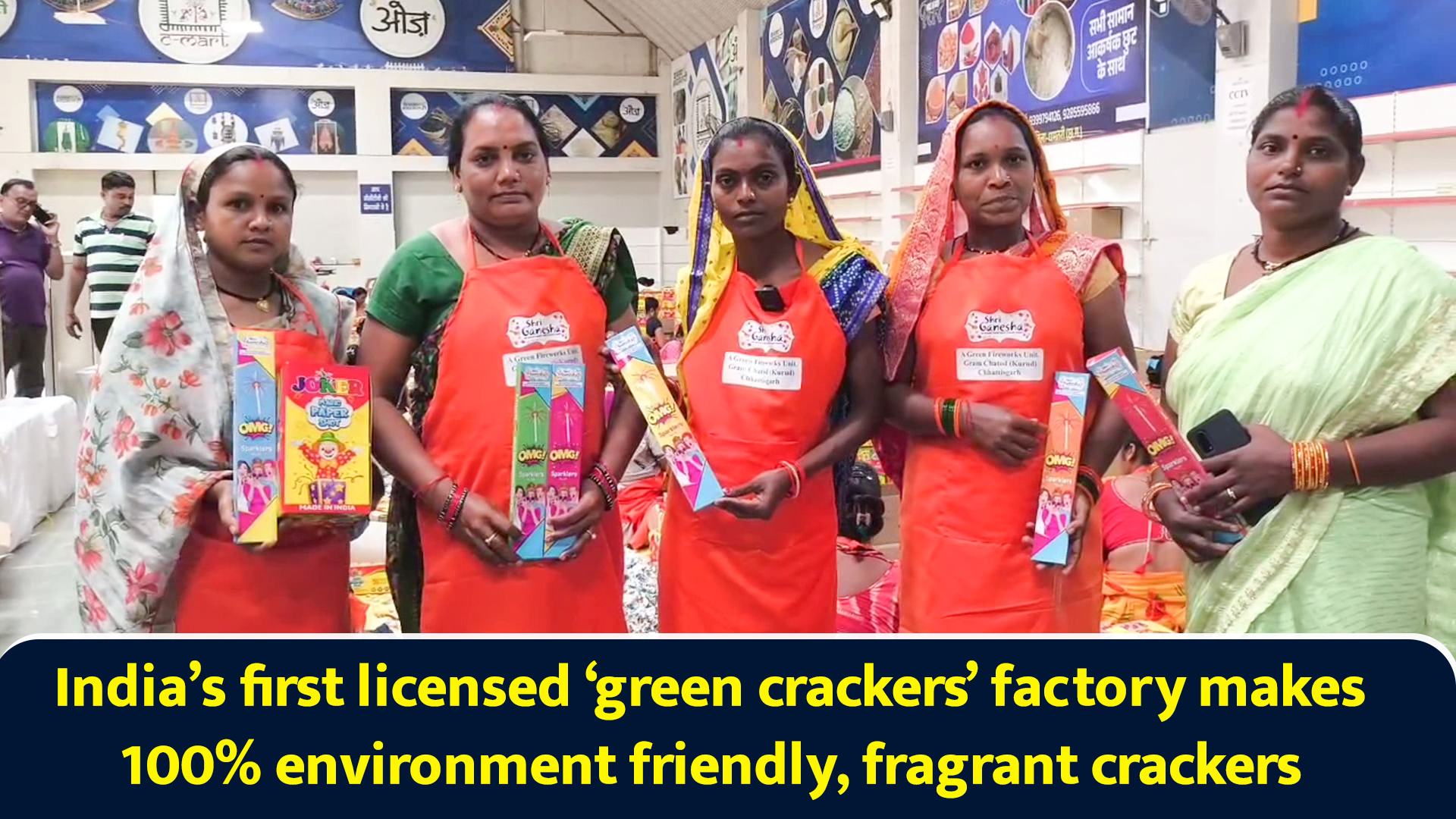 India’s first licensed ‘green crackers’ factory makes 100% environment ...