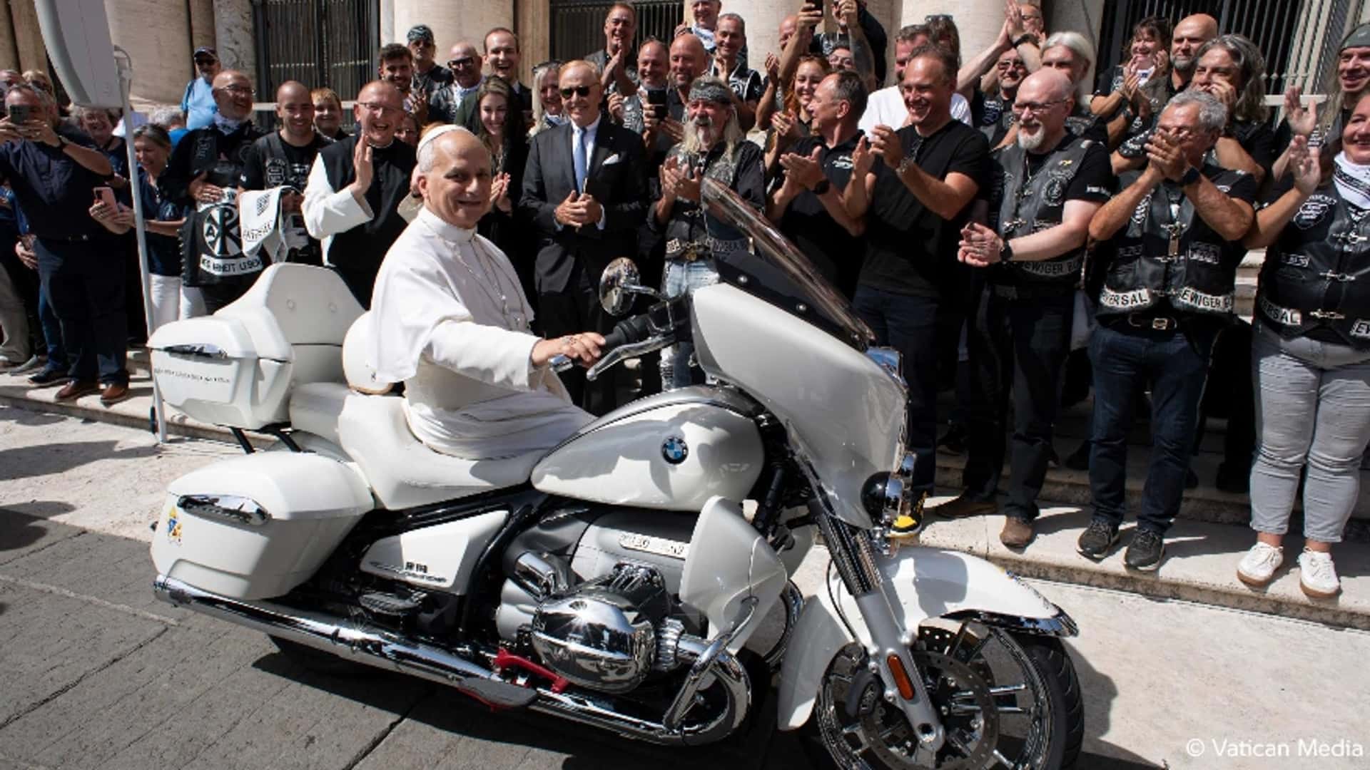 The Pope Just Blessed This BMW Motorcycle for a Children’s Charity Auction