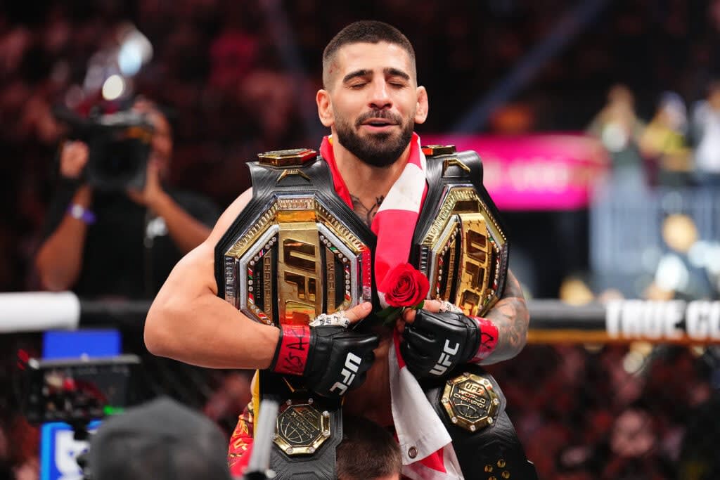 Ilia Topuria shares update on first UFC lightweight title defence ...