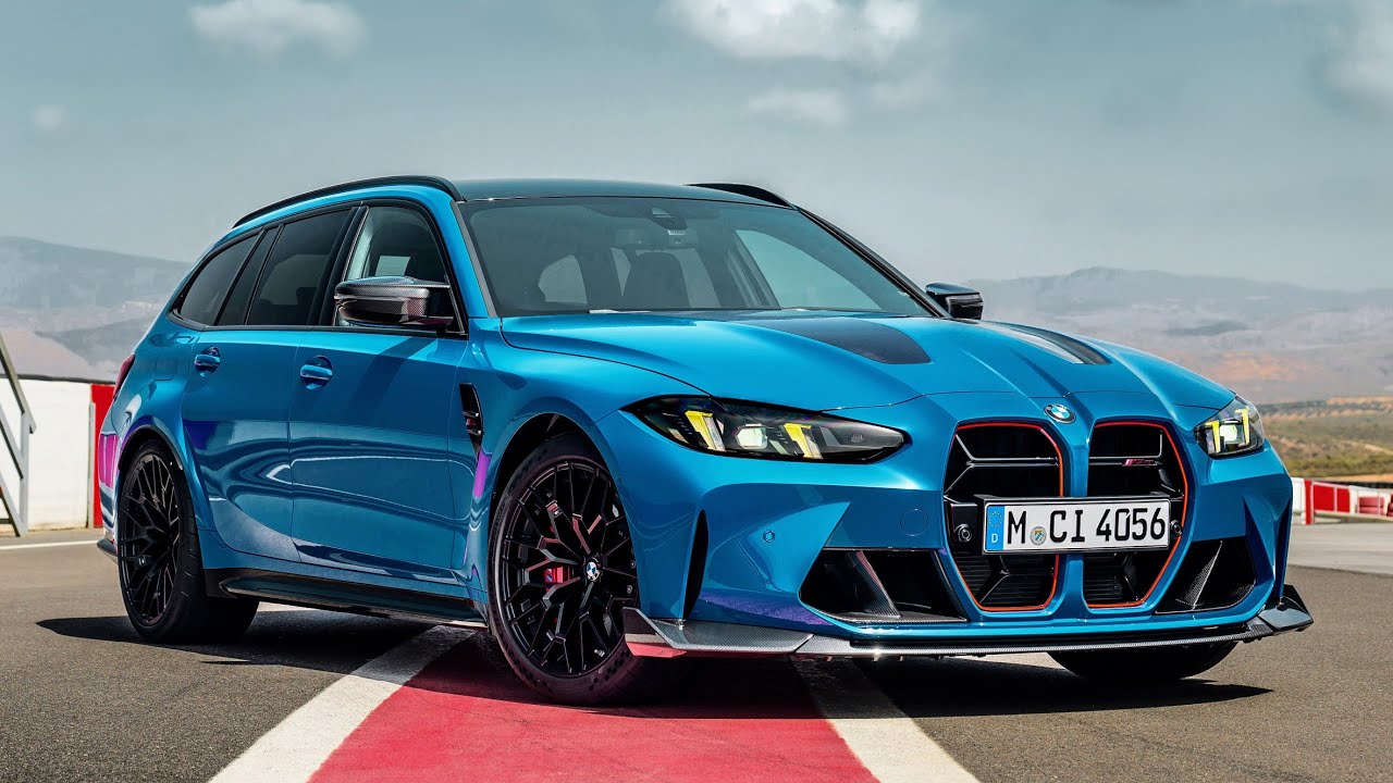 BMW M5 and New M3 CS Touring First Look 4K