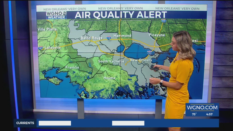 Air quality alert issued for New Orleans and Baton Rouge