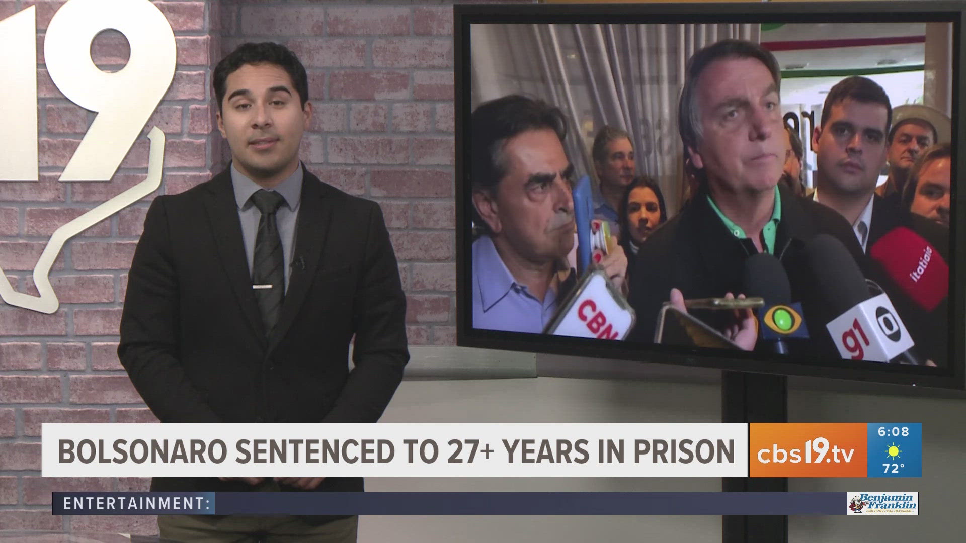 Former Brazilian president Jair Bolsonaro gets over 27 years in prison