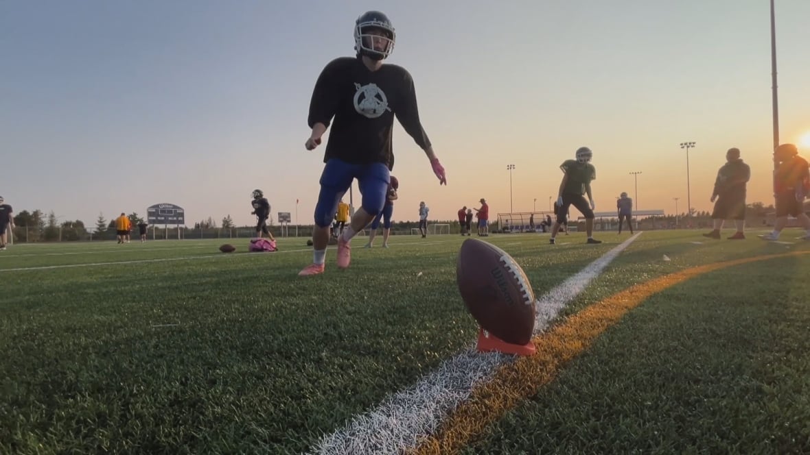 Players hyped as P.E.I.'s all-girls tackle football team kicks off 1st ...