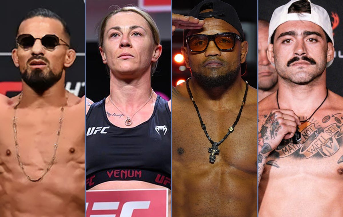 UFC veterans competing in MMA, boxing, muay Thai and bareknuckle boxing ...