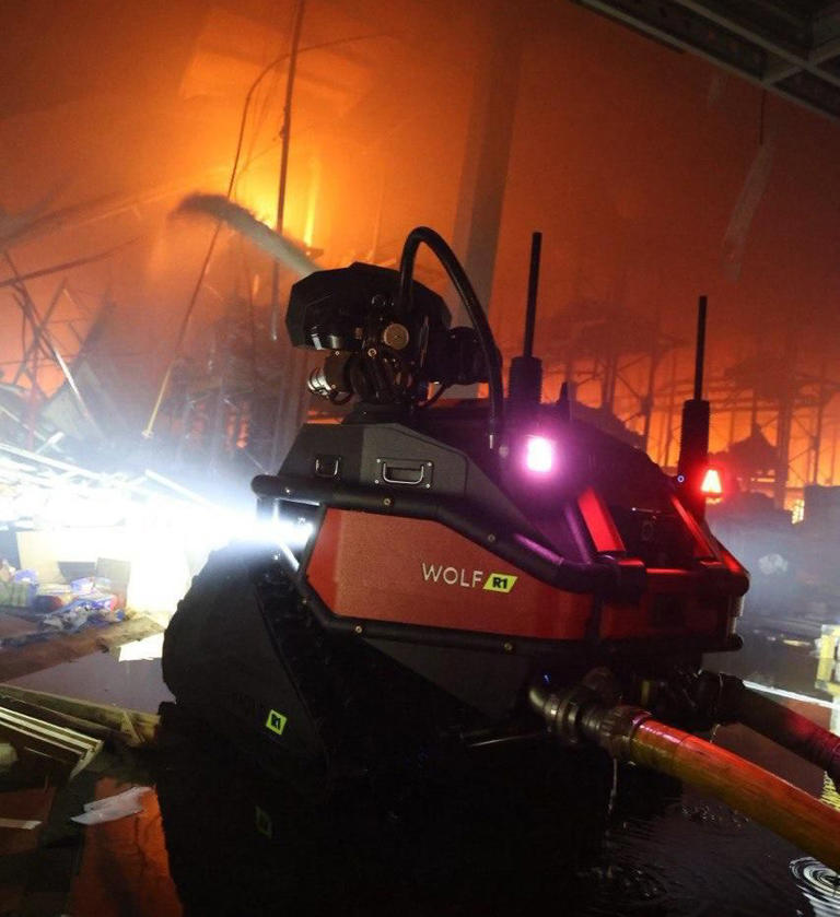 The robots saving lives from Putin's drone and missile
