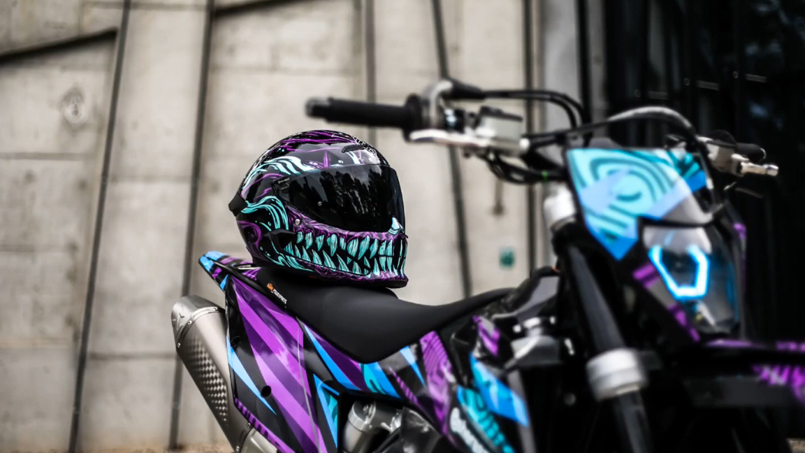 New EXC Design and Helmet in Anykščiai