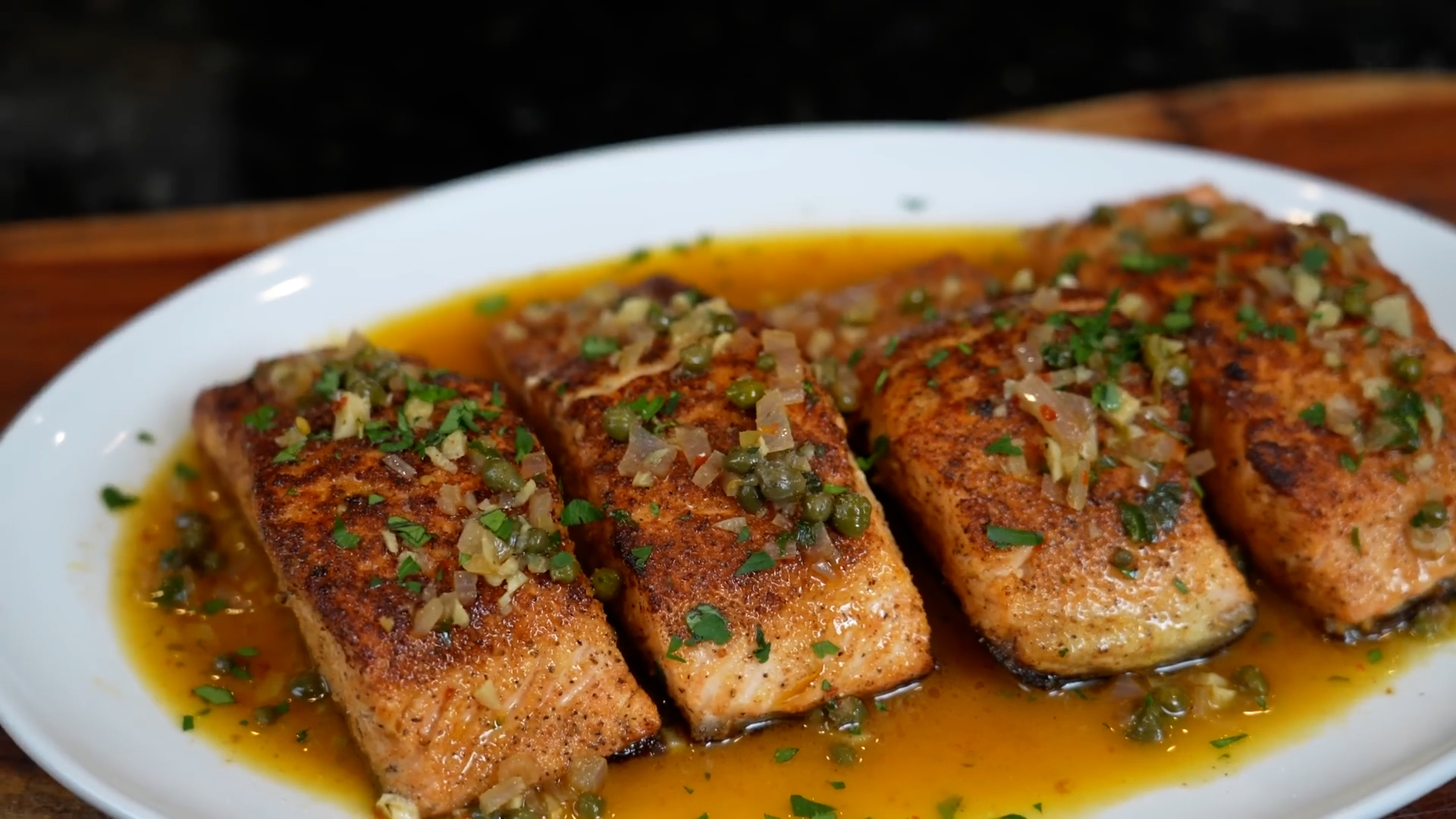 Discover A New Way To Cook Salmon - Quick & Easy Salmon Piccata Recipe