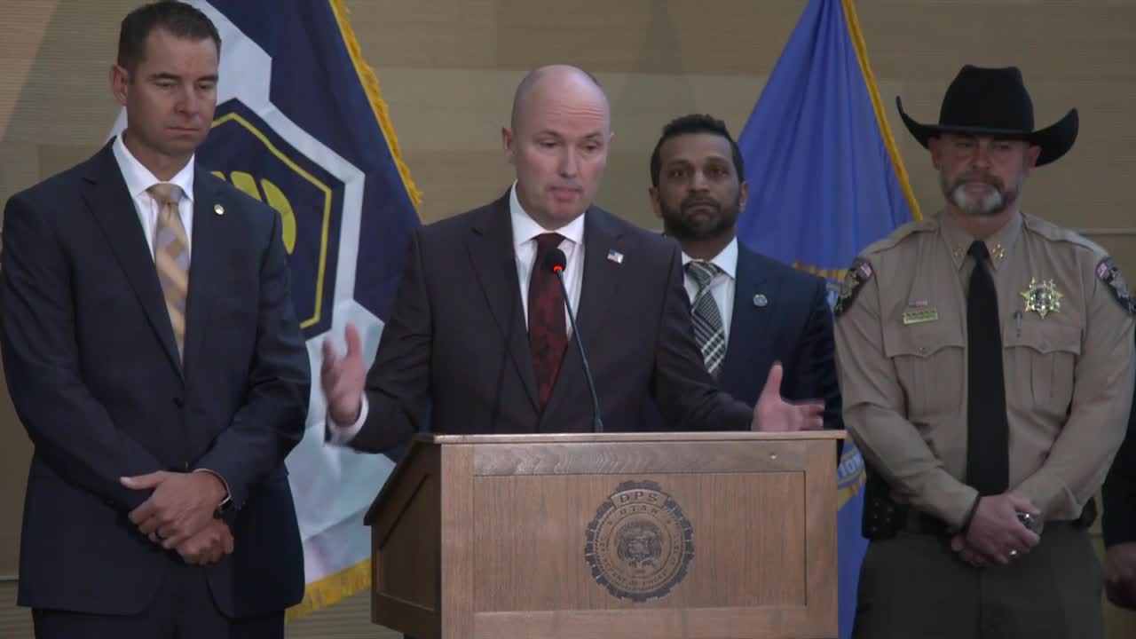 Authorities hold press conference on suspect in Charlie Kirk shooting