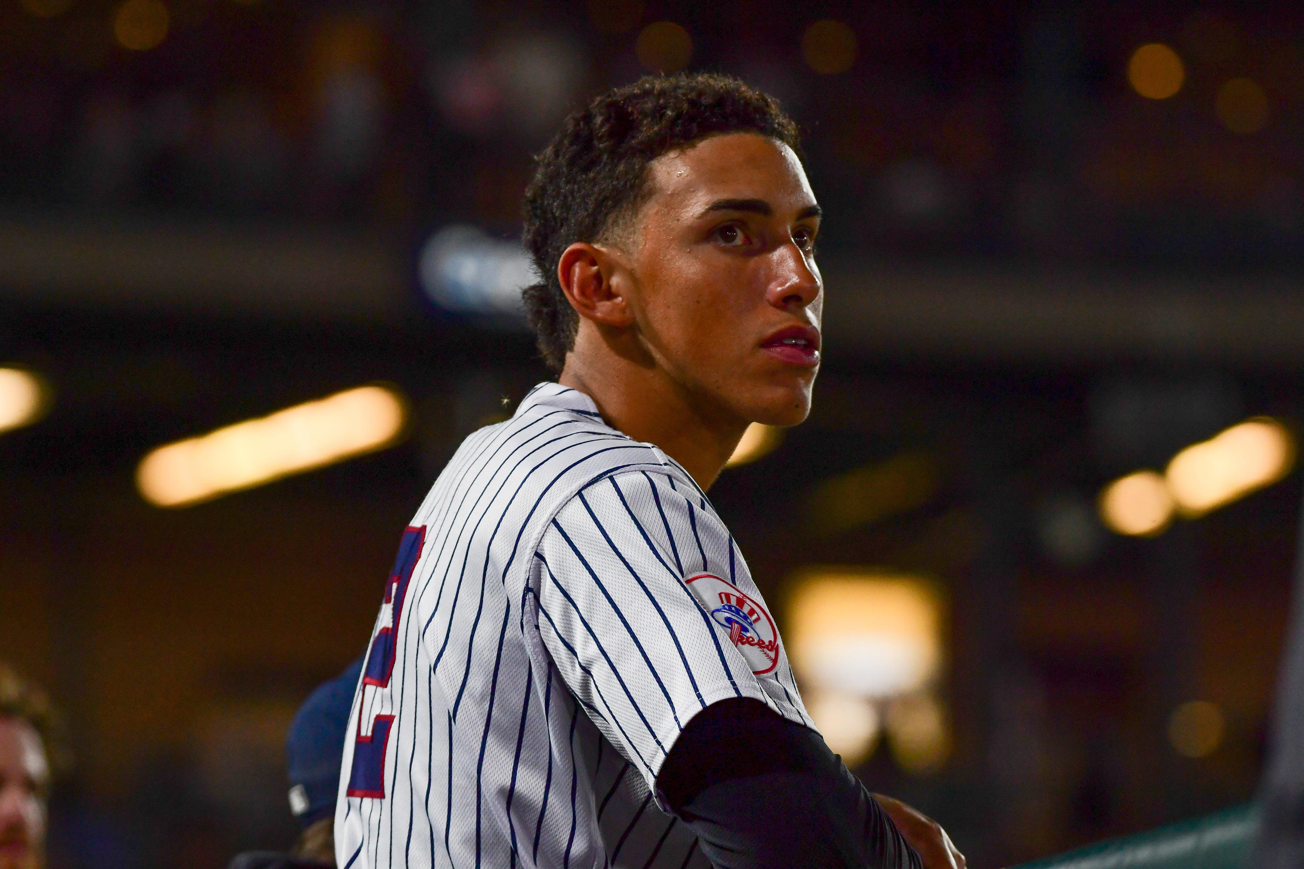 Exclusive: Yankees' prized prospect George Lombard Jr. on struggles ...