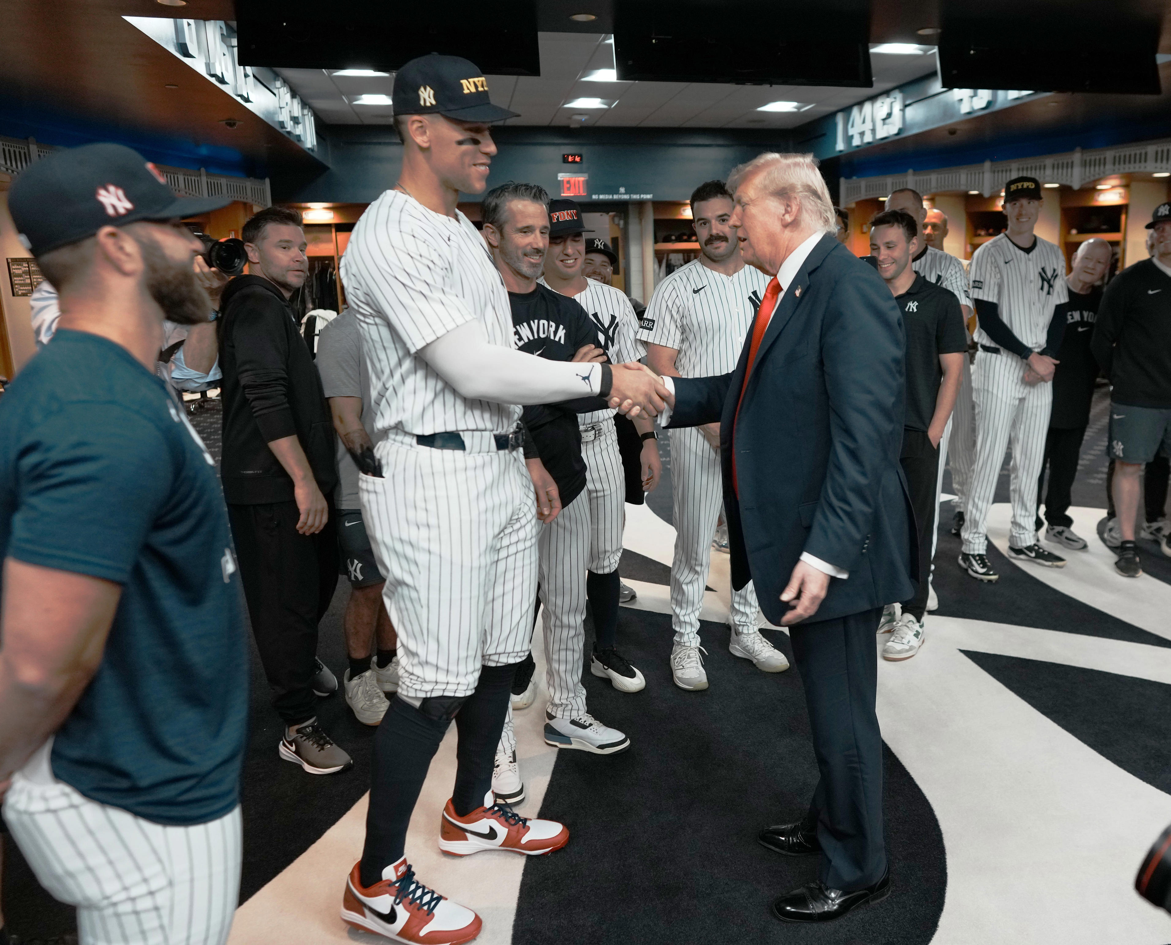 Trump attends a Yankees' game on 9/11. What other sporting events has ...