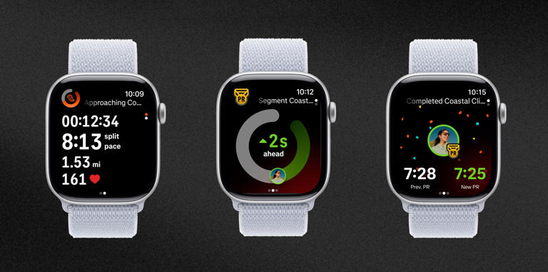 Strava’s Apple Watch App Now Shows Live Segments