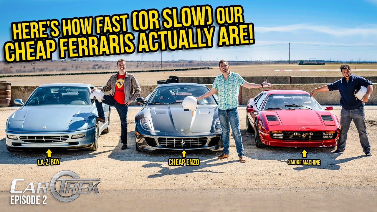 Here's How Fast (OR SLOW) Our Cheap Ferraris ACTUALLY Are?