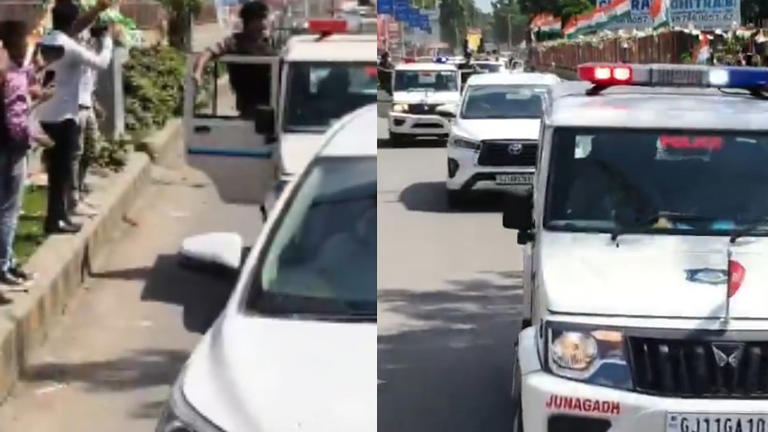 Did Congress Supporters Play Pakistani Song To Welcome Rahul Gandhi In ...