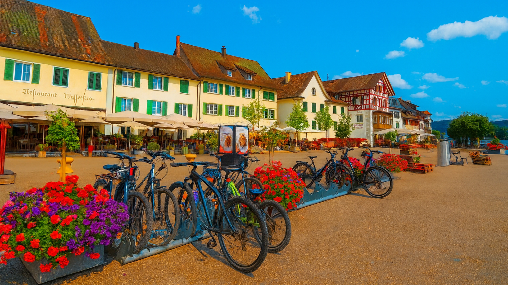 Stein am Rhein, Schweiz – Bunte Fassaden & Kopfsteinpflaster (4K)